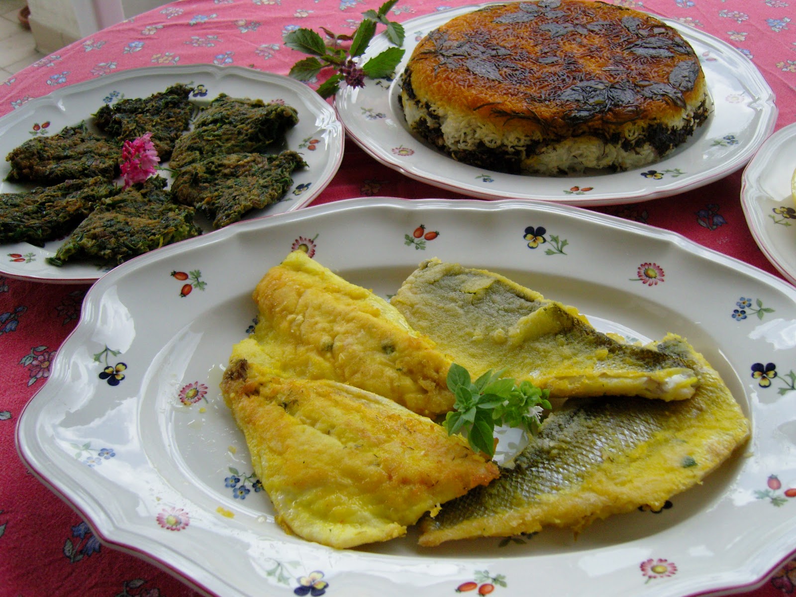 La mia cucina persiana: Sabzi Polo' Mahi , Riso con le erbe e pesce ...