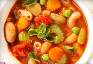 Clo's Sensuous Delights: Minestrone En Mijoteuse...(Plat Italien)...