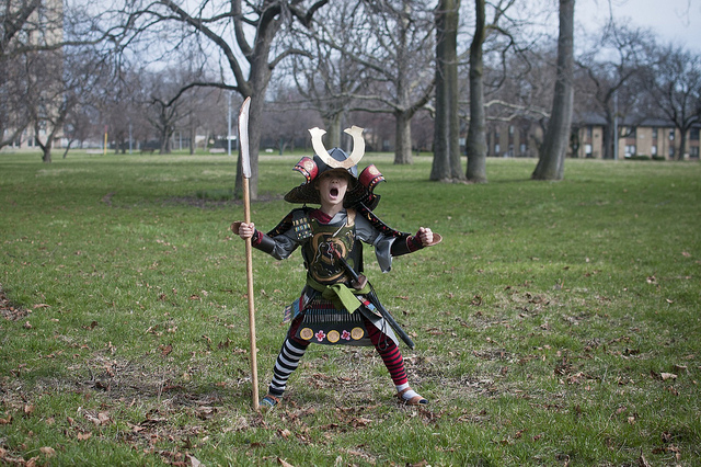 The Honorable Samurai, Age Five | sweet juniper!