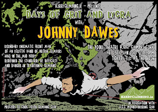 THE LEGENDARY JOHNNY DAWES COMES TO CORK !!! - Kerry Climbing