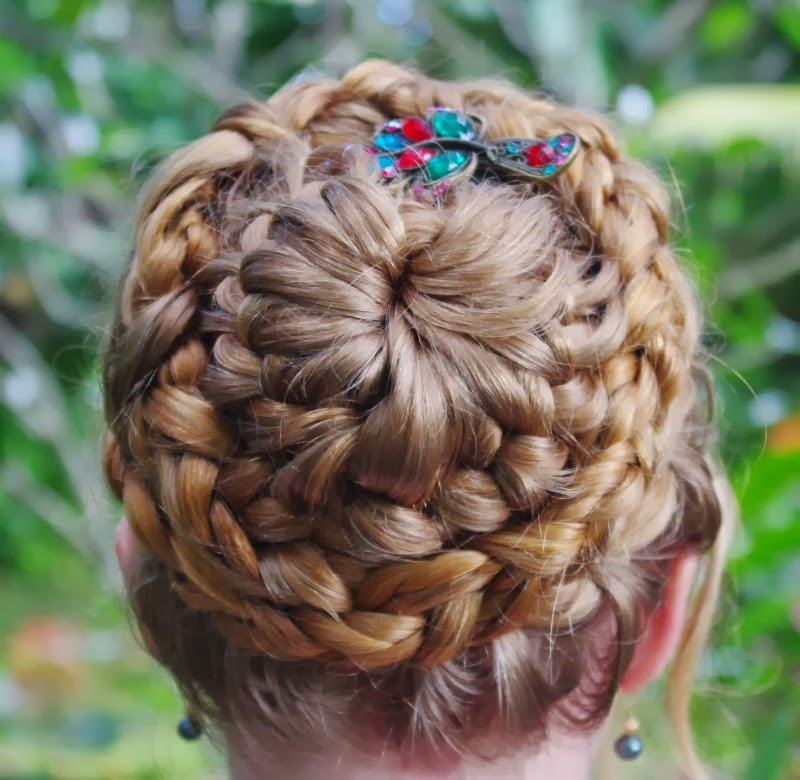 Braids & Hairstyles for Super Long Hair: Fancy Braided Bun