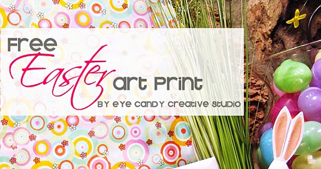 Eye Candy Creative Studio: FREEBIE :: EASTER Art Print