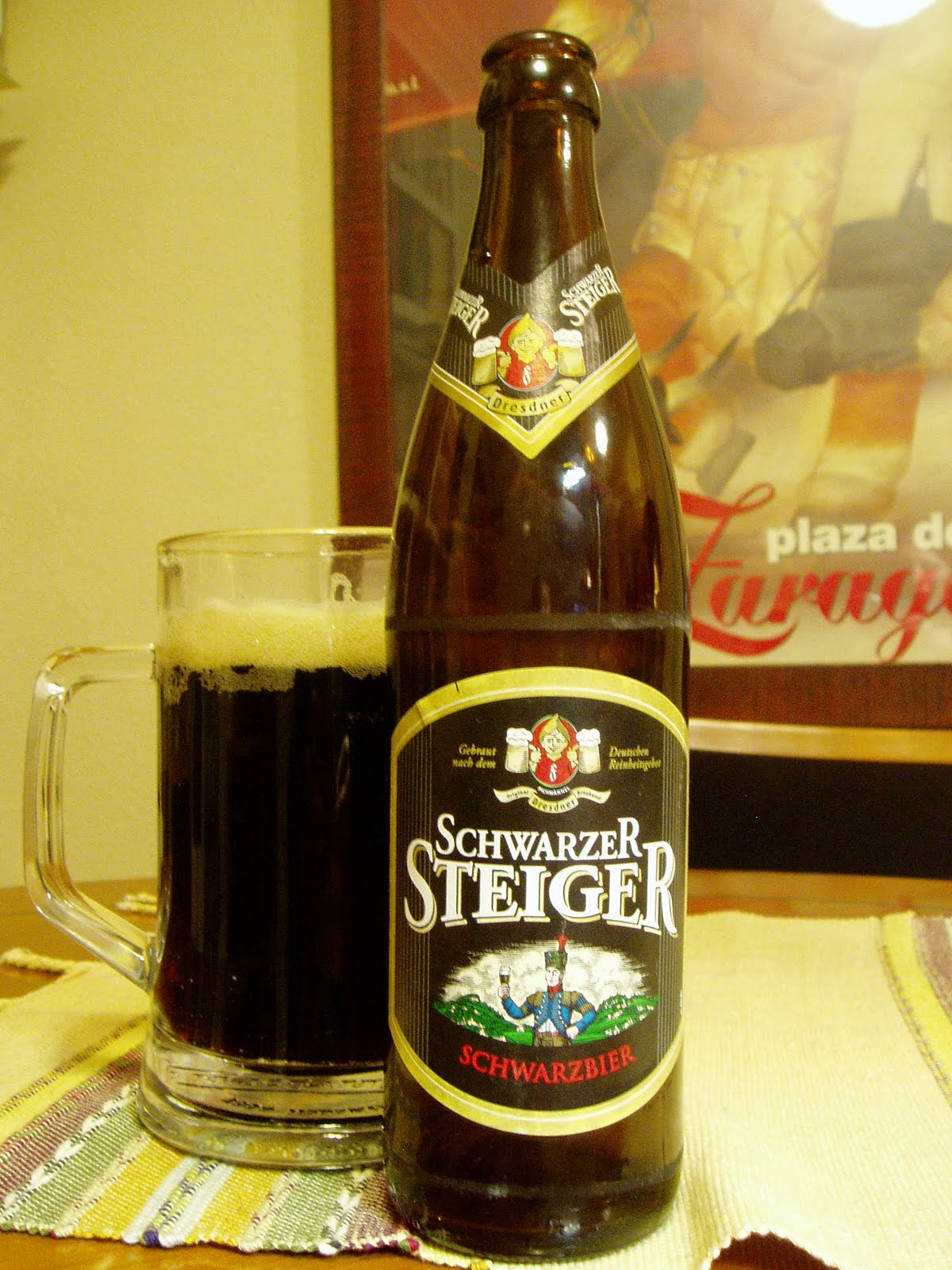 Hipos Urinatum, blog de cervezas: Schwarzer Steiger Schwarzbier