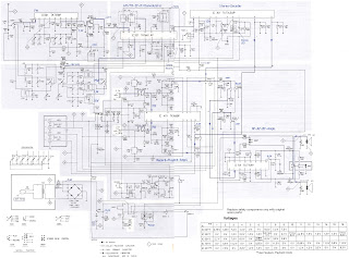 Telefunken Boombox Stereo Radio Recorder – RC760 PCR22 – circuit diagram