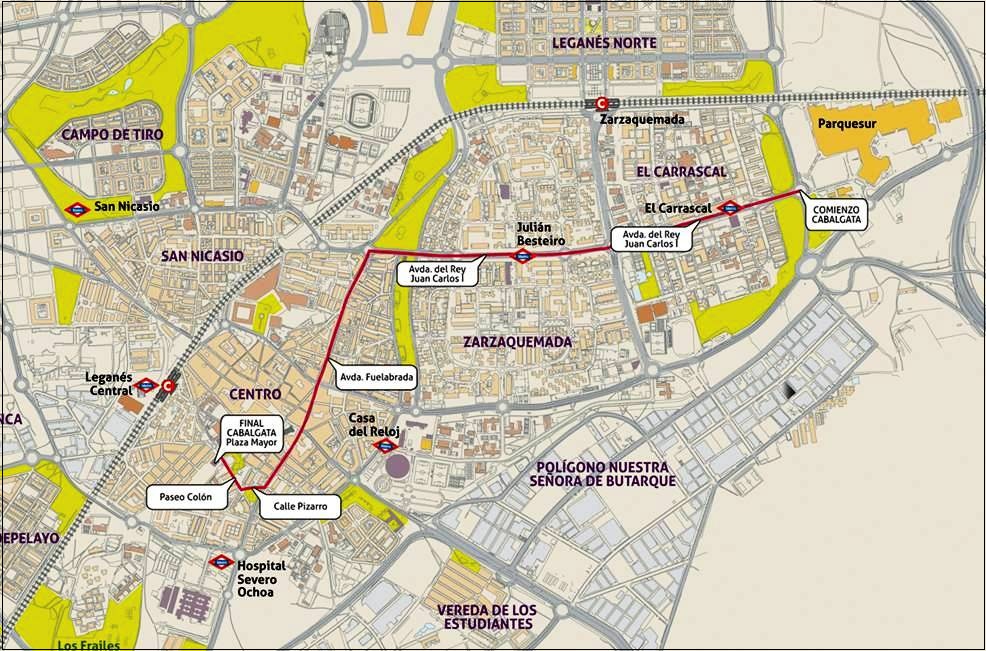 Los Reyes Magos de Oriente llegan a Leganés