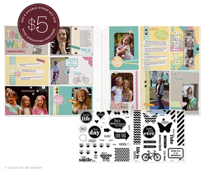 Last Day for a Perfect Project Life Stamp - The Creativity Playground