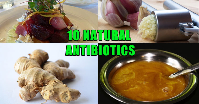 Health Remedies : 10 Natural Antibiotics That Fight Infection