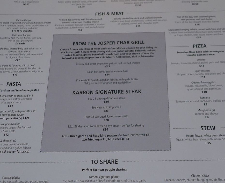 The Secret Diner: Karbon Grill