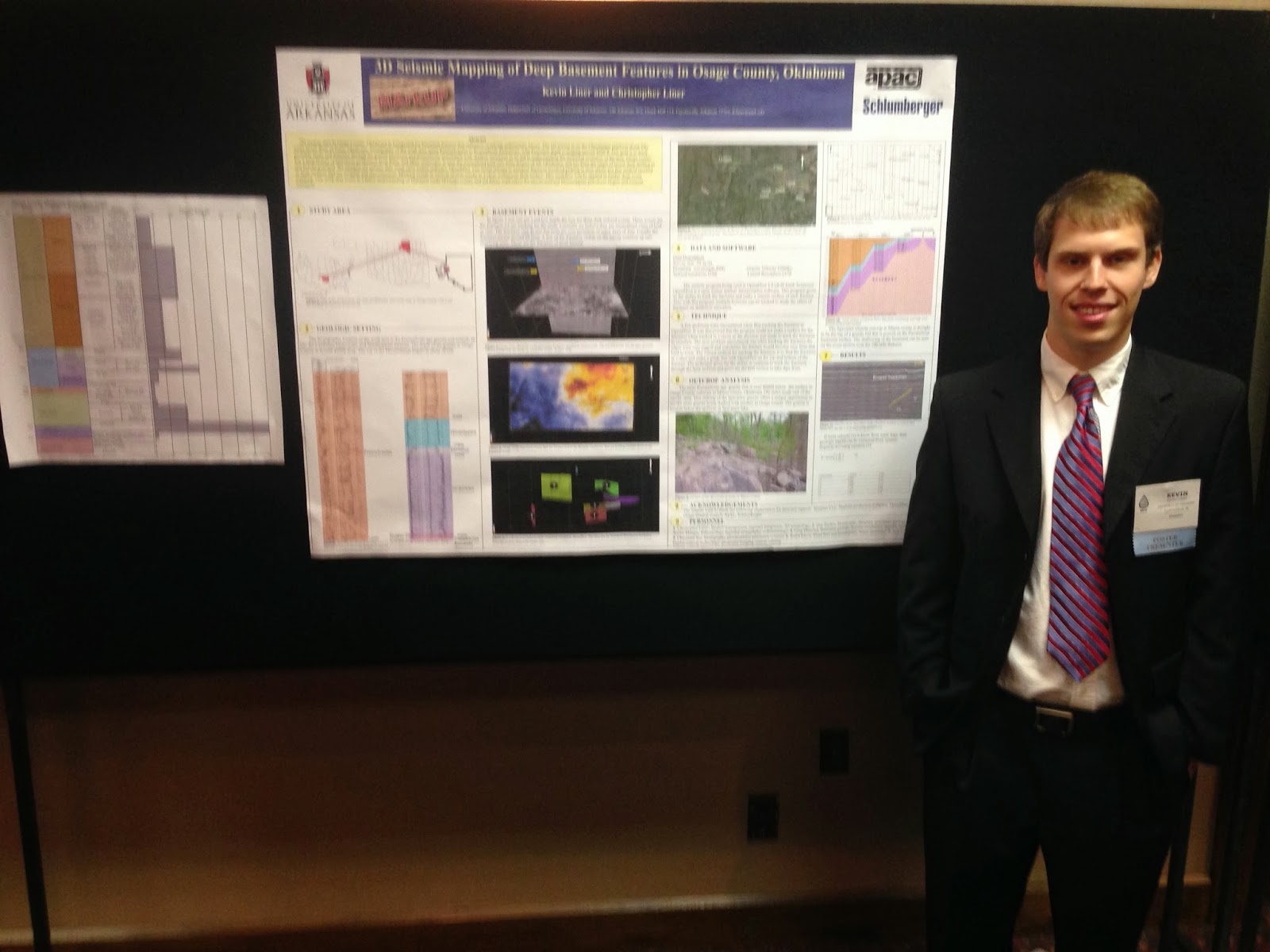 Seismos: UArk Student Posters at AAPG meeting in Wichita KS (14-15 Oct)