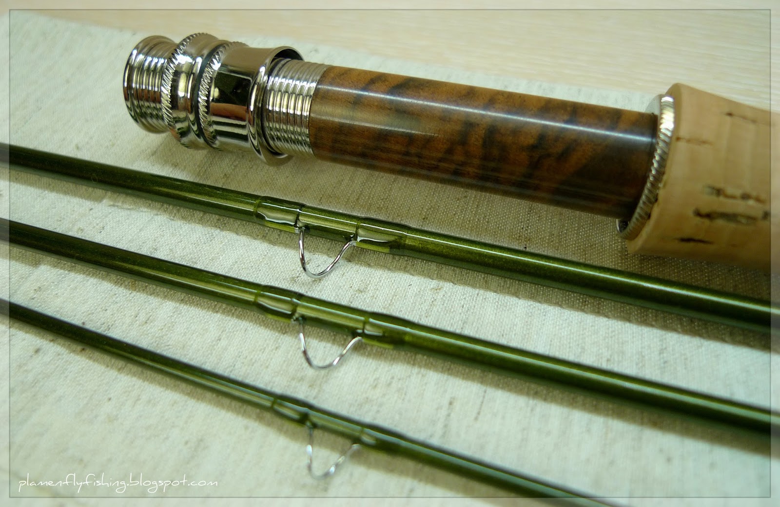 Plamen Ganchev fly rods: Ultralight CTS Affinity 9ft 2in 0wt 4pc fly rod