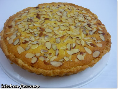 kitchen flavours: Italian Almond Tart : Bake-Along #55