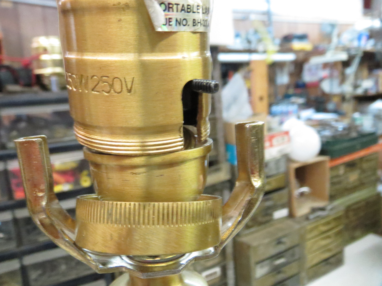 Lamp Parts and Repair | Lamp Doctor: Heavy Duty Lamp Socket Interior ...