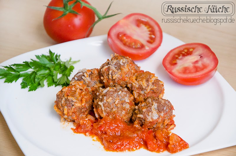 Russische Küche: Fleischklößchen - Tefteli