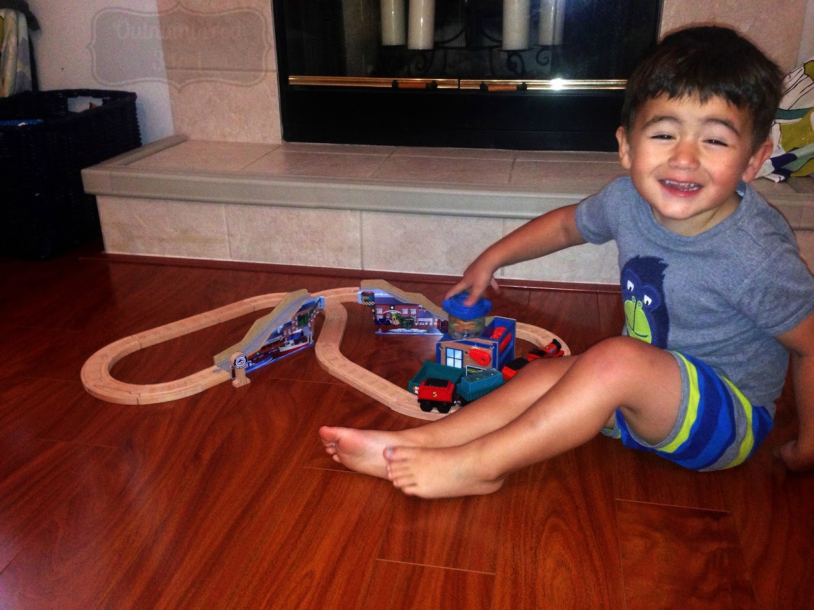 Summer Fun with the New Thomas and Friends Wooden Railway James' Fishy ...