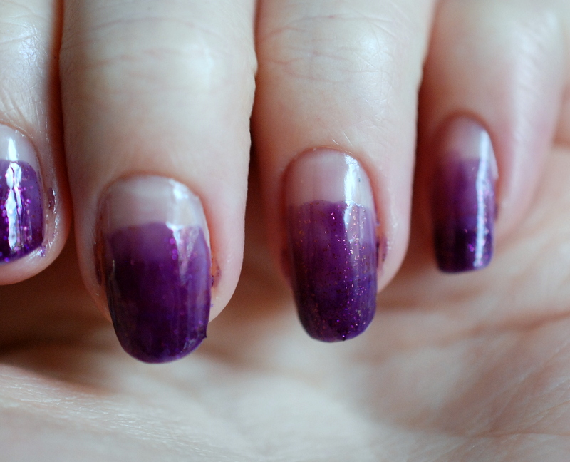 Bones And Lilies: How To Do Syrup Nails (Easy Ombre)