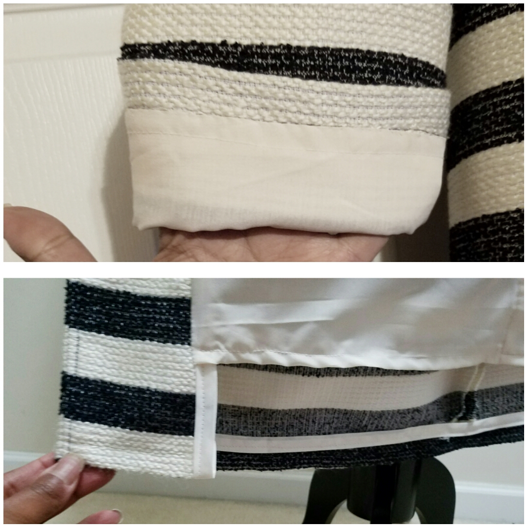 Made by a Fabricista: Striped Duster