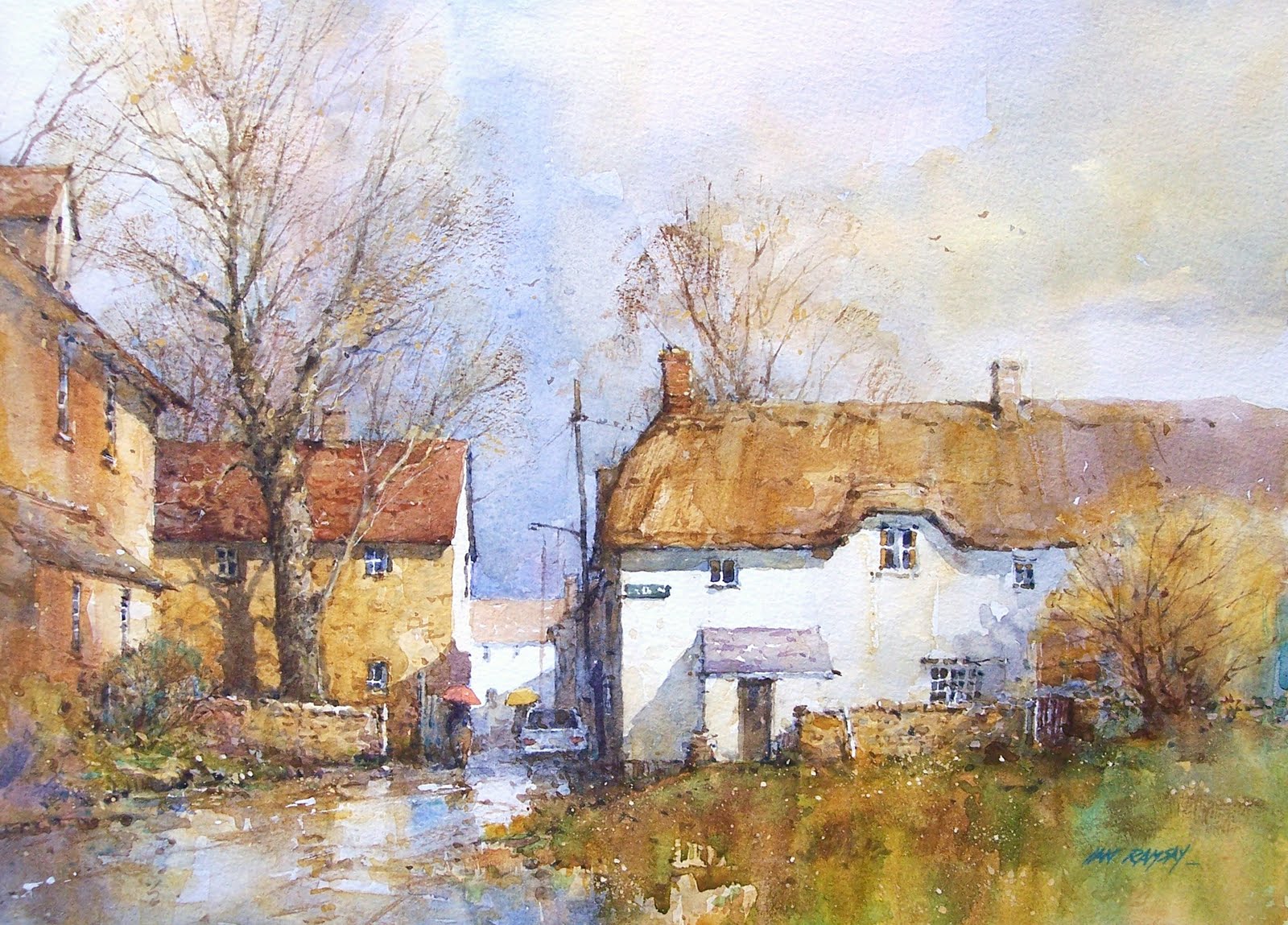 Ian Ramsay Watercolors: June 2011