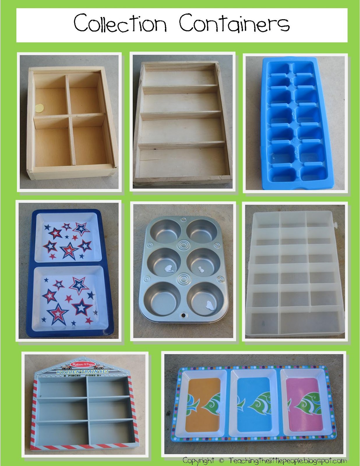 Teaching The Little People: Sorting Collections in Preschool