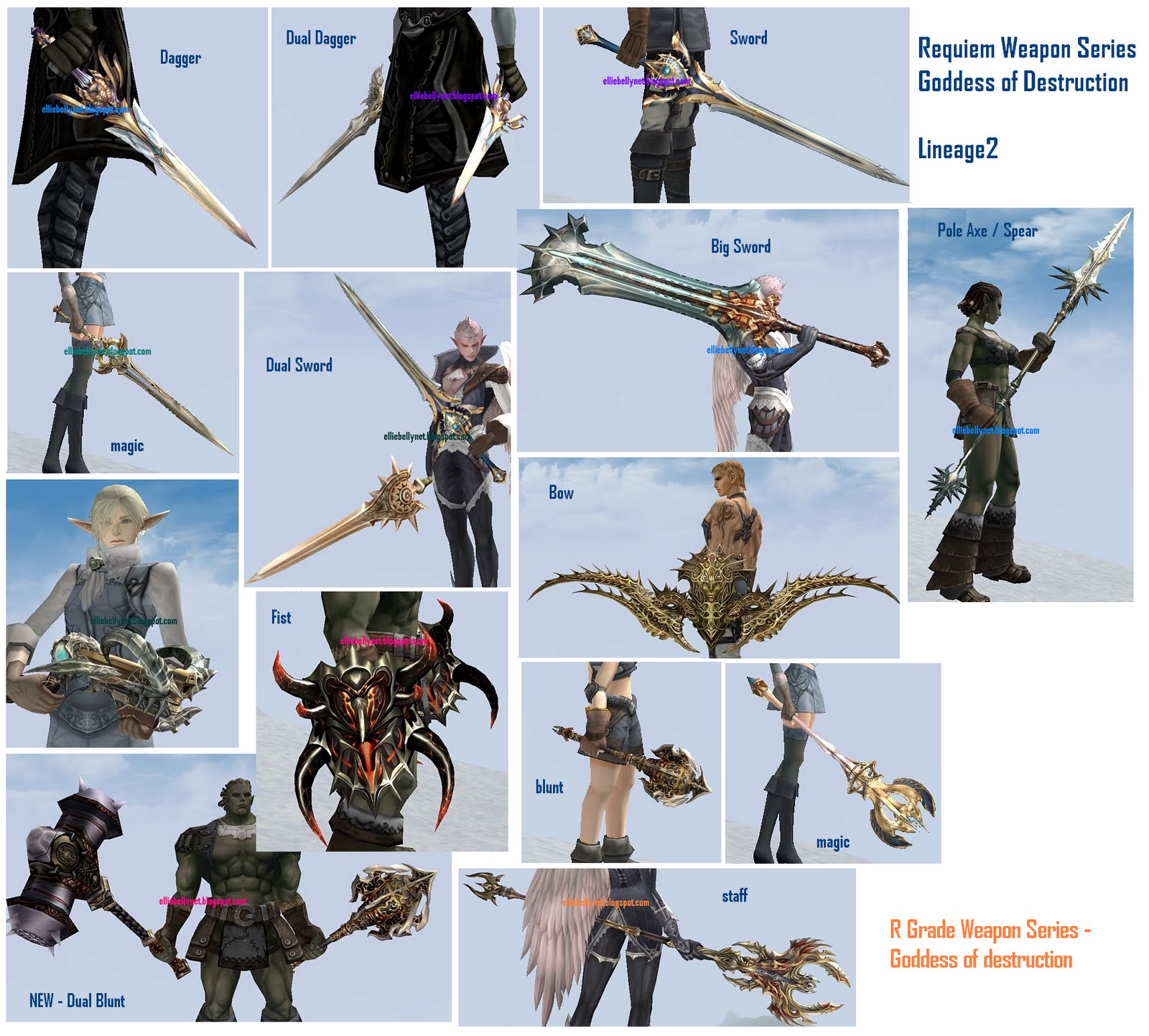 R85 Grade Weapon Goddess Of Destruction - Lineage II News