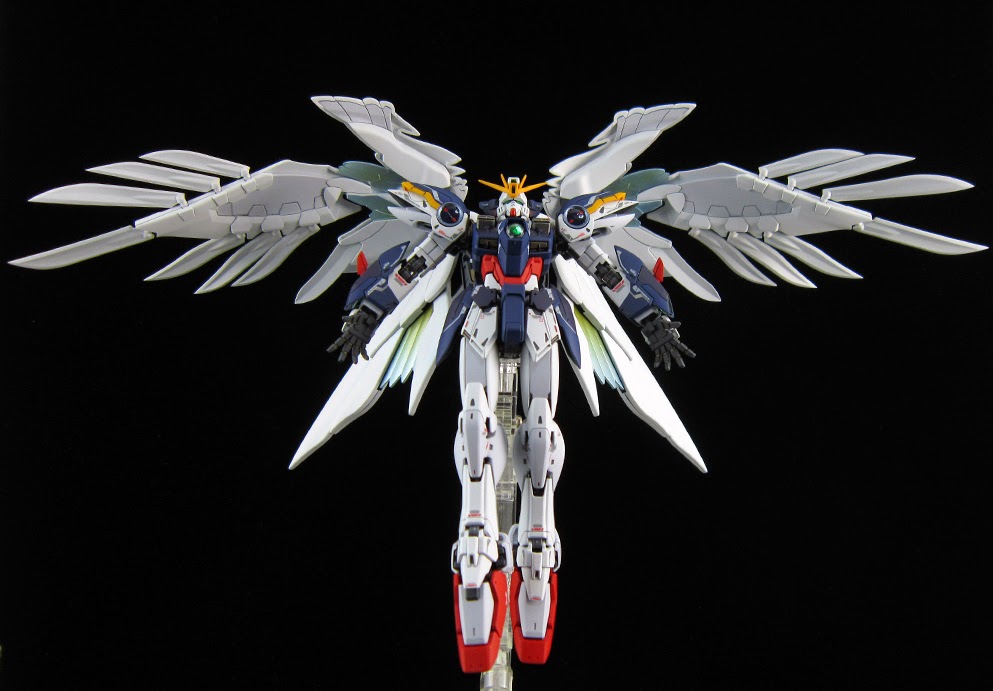 GUNDAM GUY: RG 1/144 Wing Gundam Zero Custom EW - Painted Build