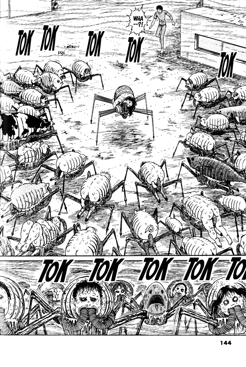 Arquivo Junji Ito: Gyo - Chapter 18 - The Death-Stench Air Raid