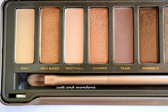 Cute and Mundane: Urban Decay Naked 2 review
