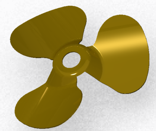CAD Model Practice : Fan Blade