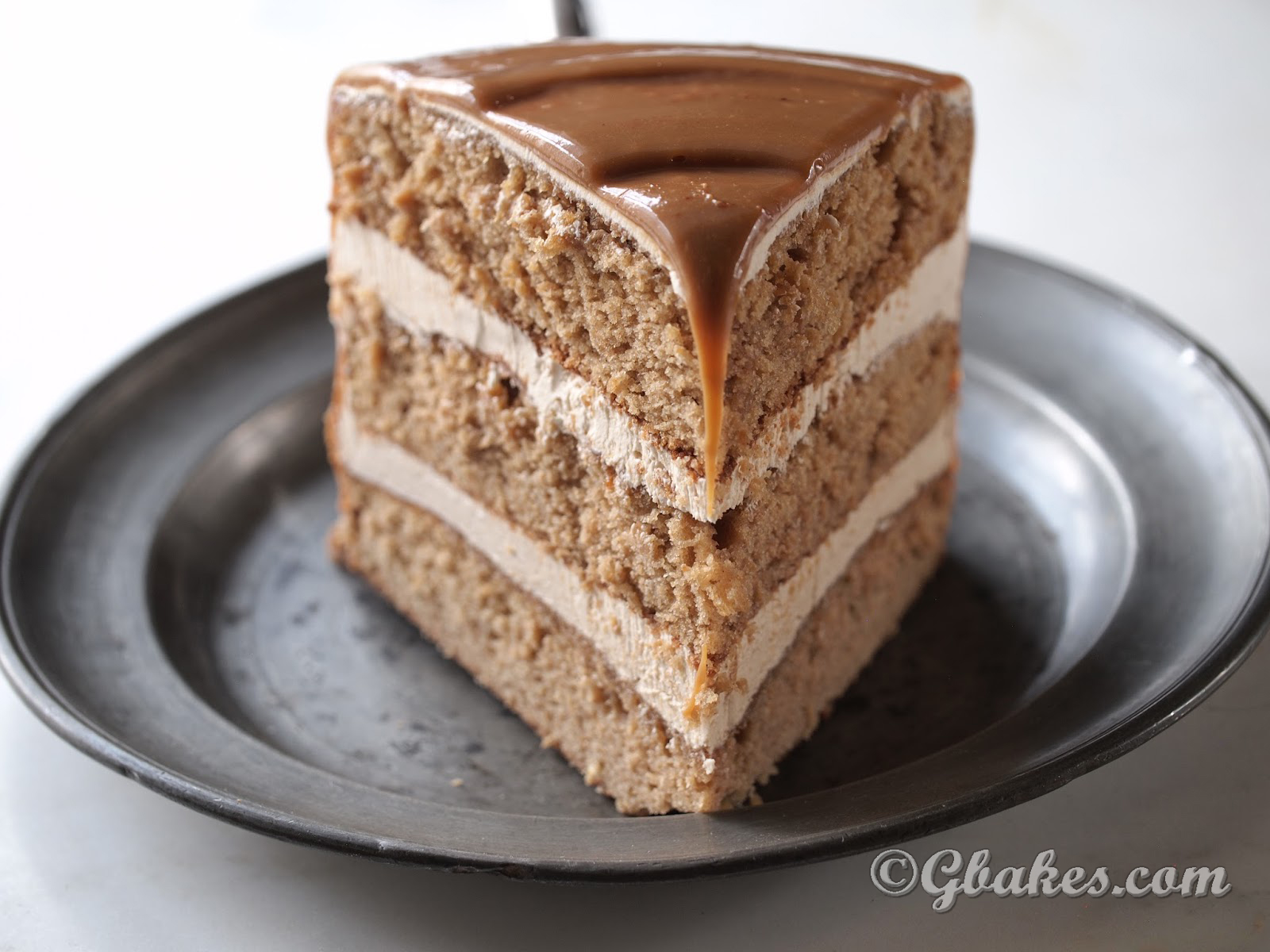 Apple Cider Caramel Layer Cake