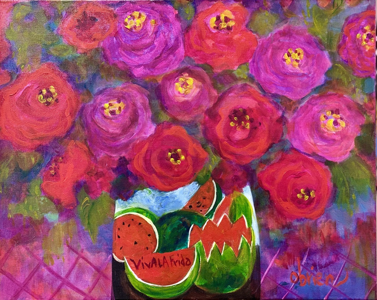 Annie O'Brien Gonzales: Contemporary Bold Expressive Still Life Flower ...