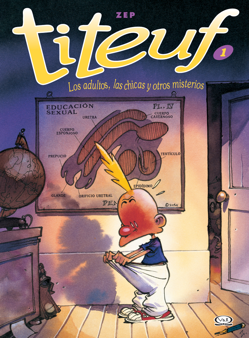 LA BITACORA DE MANECO: TITEUF YA TIENE SUS LIBROS DE EDICION ARGENTINA