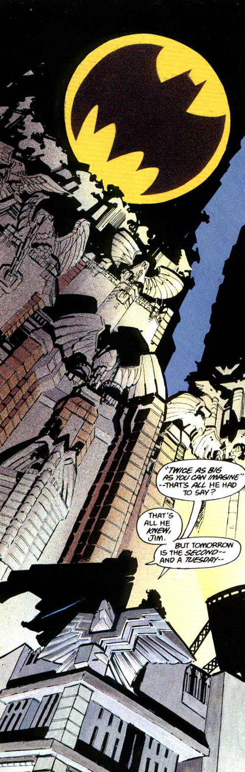 looking for a good image of the bat-signal in action : r/batman