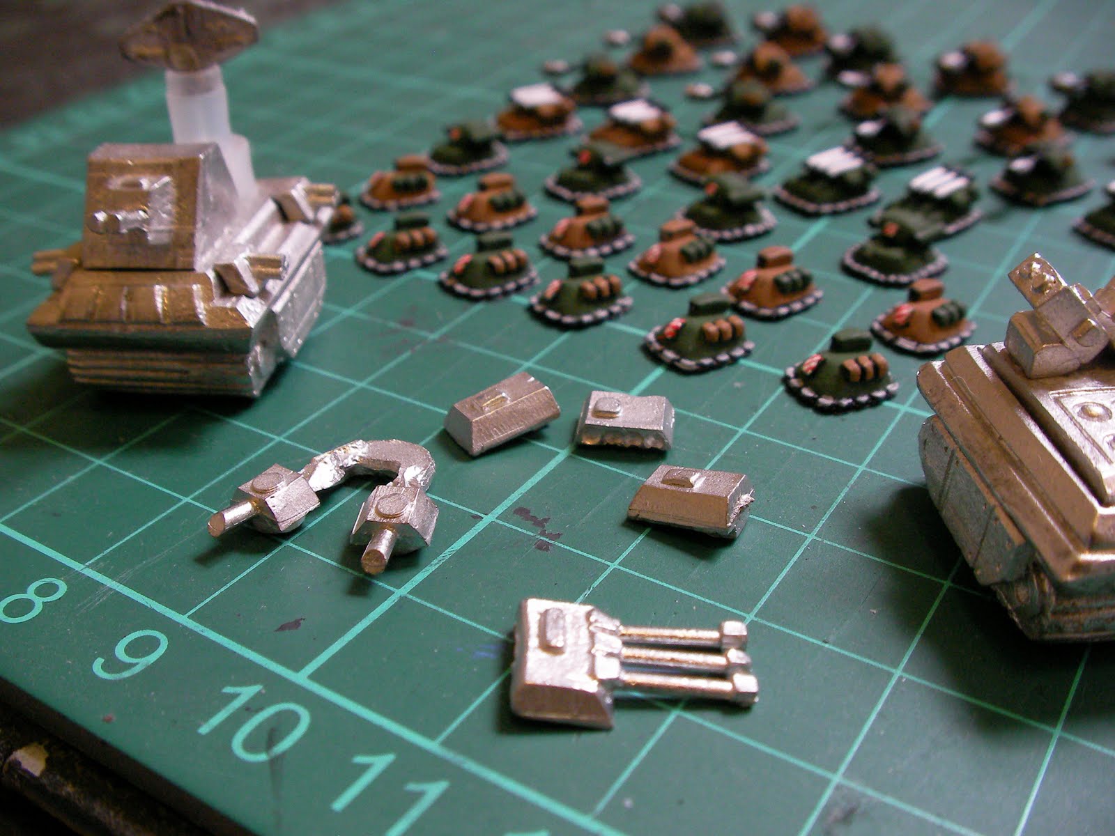 SteelonSandBlog: Small Scale Sci-Fi Reboot: 2mm Drone Army