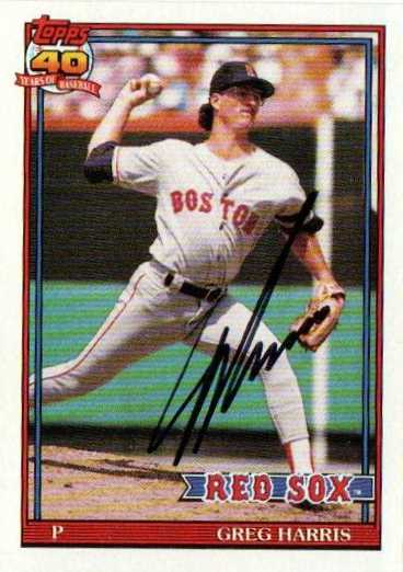 Card Buzz: TTM autographs received: Greg Harris