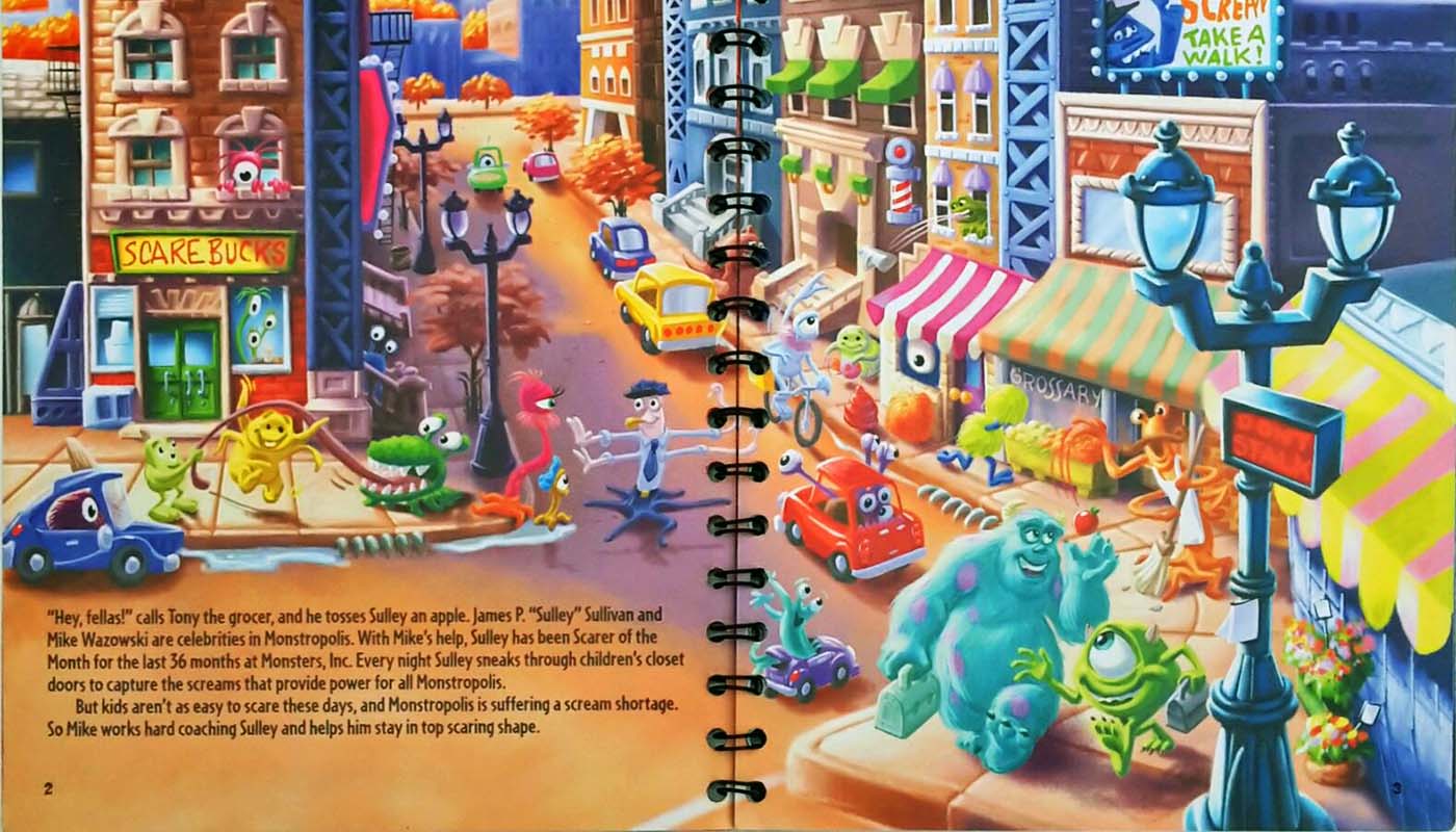HET verzameloord: DISNEY DINSDAG: MONSTERS INC STORY READER