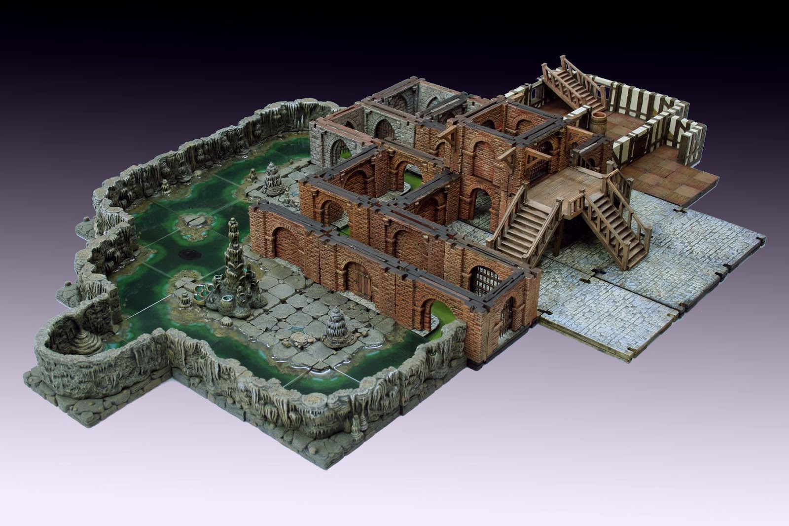 D&D 3D modular dungeons