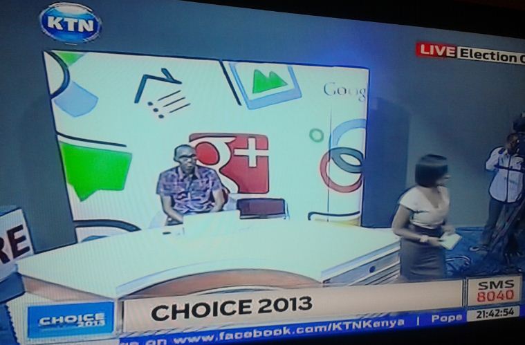 THE LATEST KENYAN NEWS: Pictures of KTN's New Election Studio