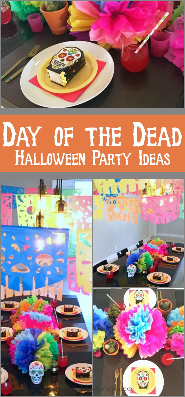 Day of the Dead Halloween Party | Celebration Stylist | Popular Party ...