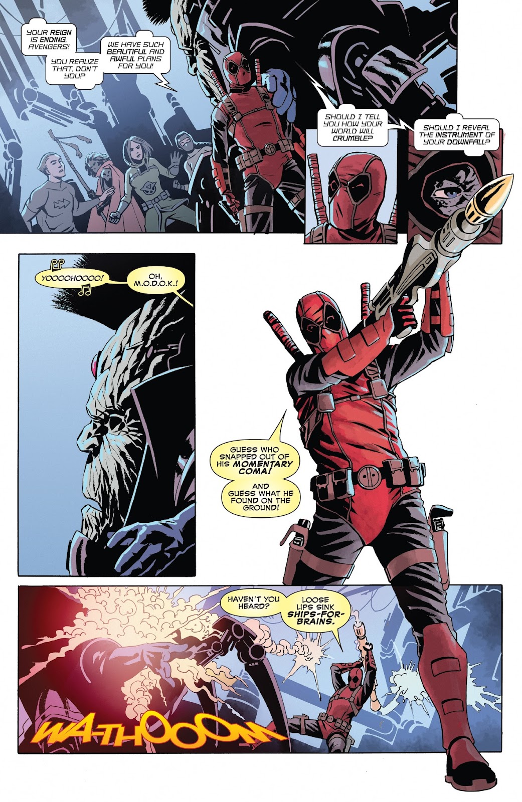 Read online Deadpool Kills the Marvel Universe Again comic - Issue #1
