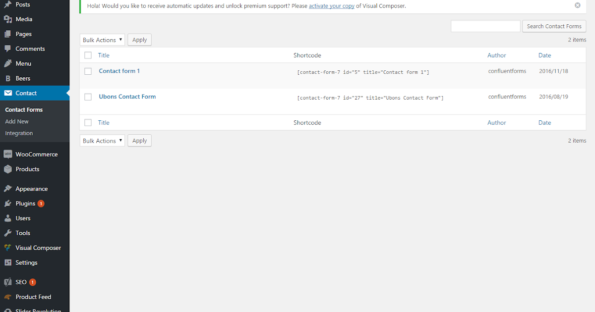 WordPress Contact Form 7 form submission and Google Analytics goal ...