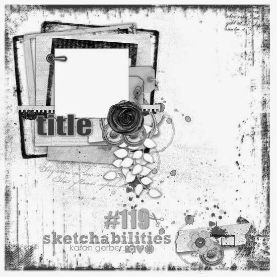 Scrap Your Mama Never Taught You: Sketchabilities #119 - The Bridge