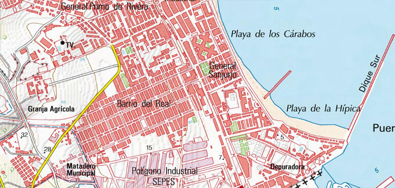 Fotografías de MELILLA: Mapa de Melilla