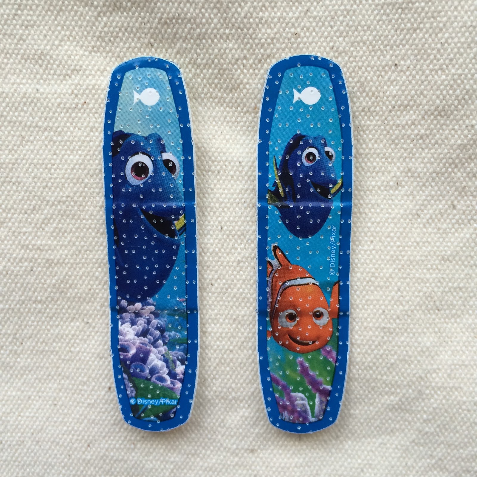 Dan the Pixar Fan: Finding Dory: Band-Aids