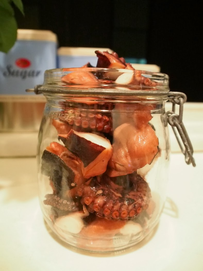 Jarhead Pickling Blog: Pickled Octopus