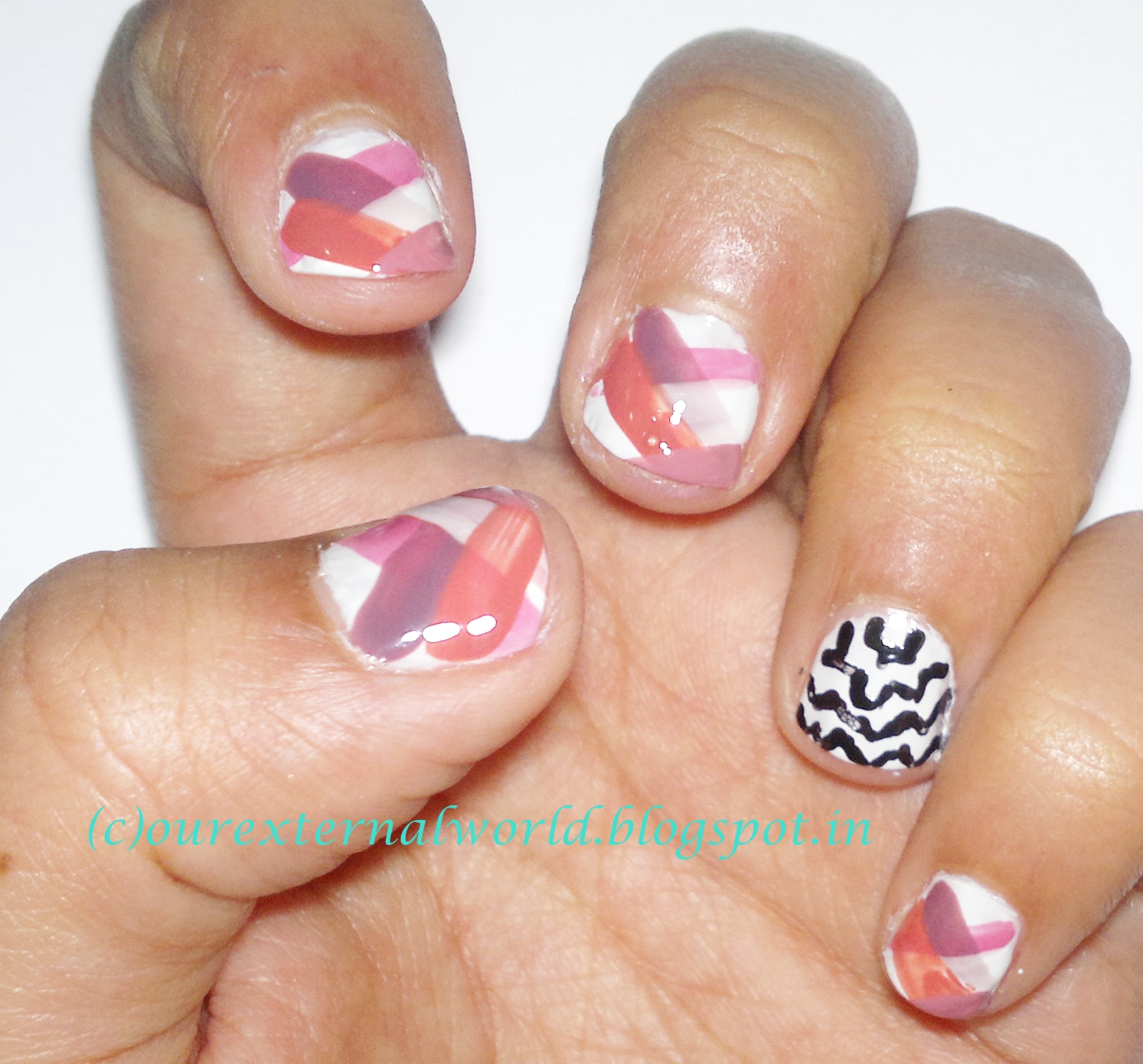 Fish Braid Nail Art