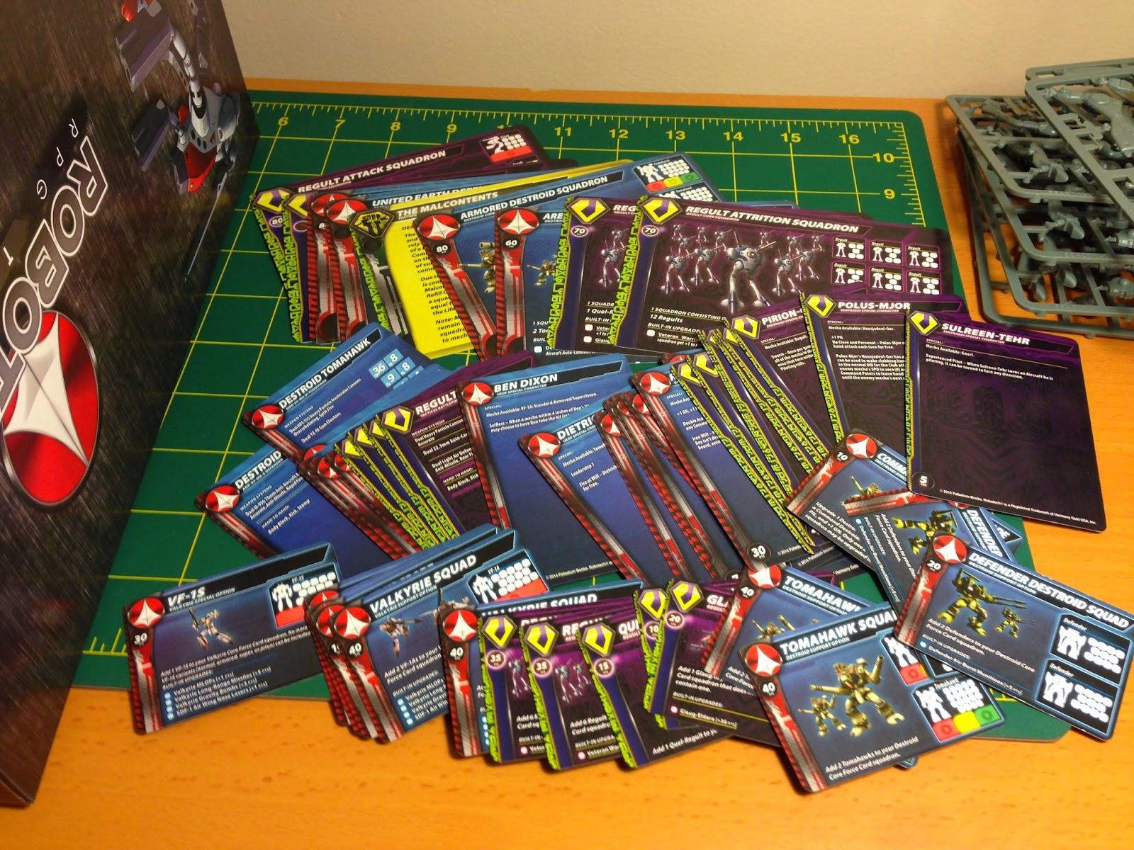 RPG and Tactics: Robotech RPG Tactics Main Box set Review