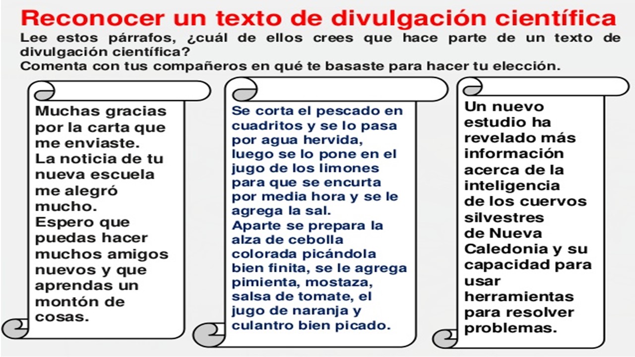 Lengua Y Literatura : Textos de Divulgación Científica - 9no Lengua Y Literatura : Textos de Divulgación Científica - 9no