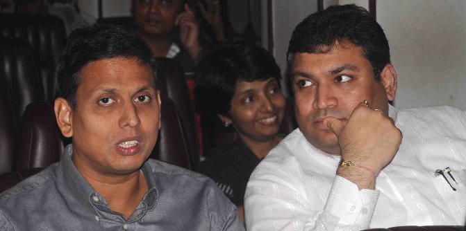 At the Kolkata Police function