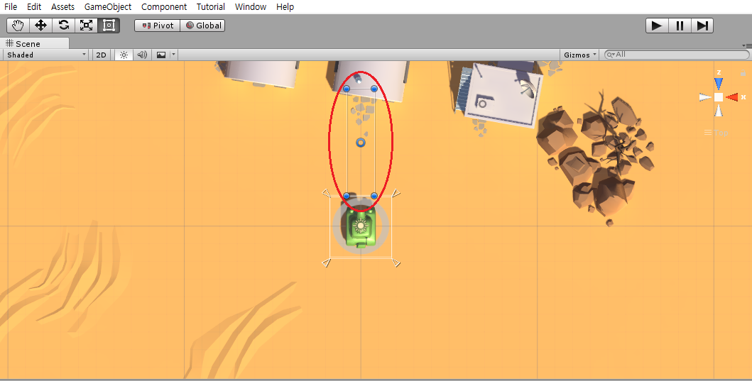 LateDreamer의 좌충우돌: Unity Tutorial: Tanks, part 5