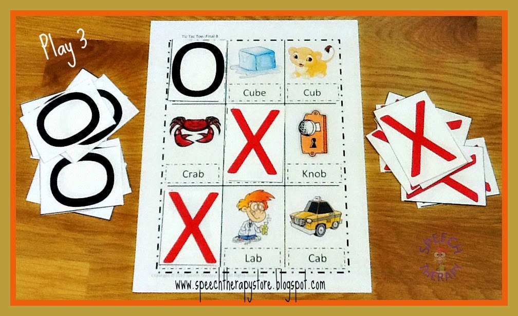 Speech Therapy: How to Play Tic Tac Toe