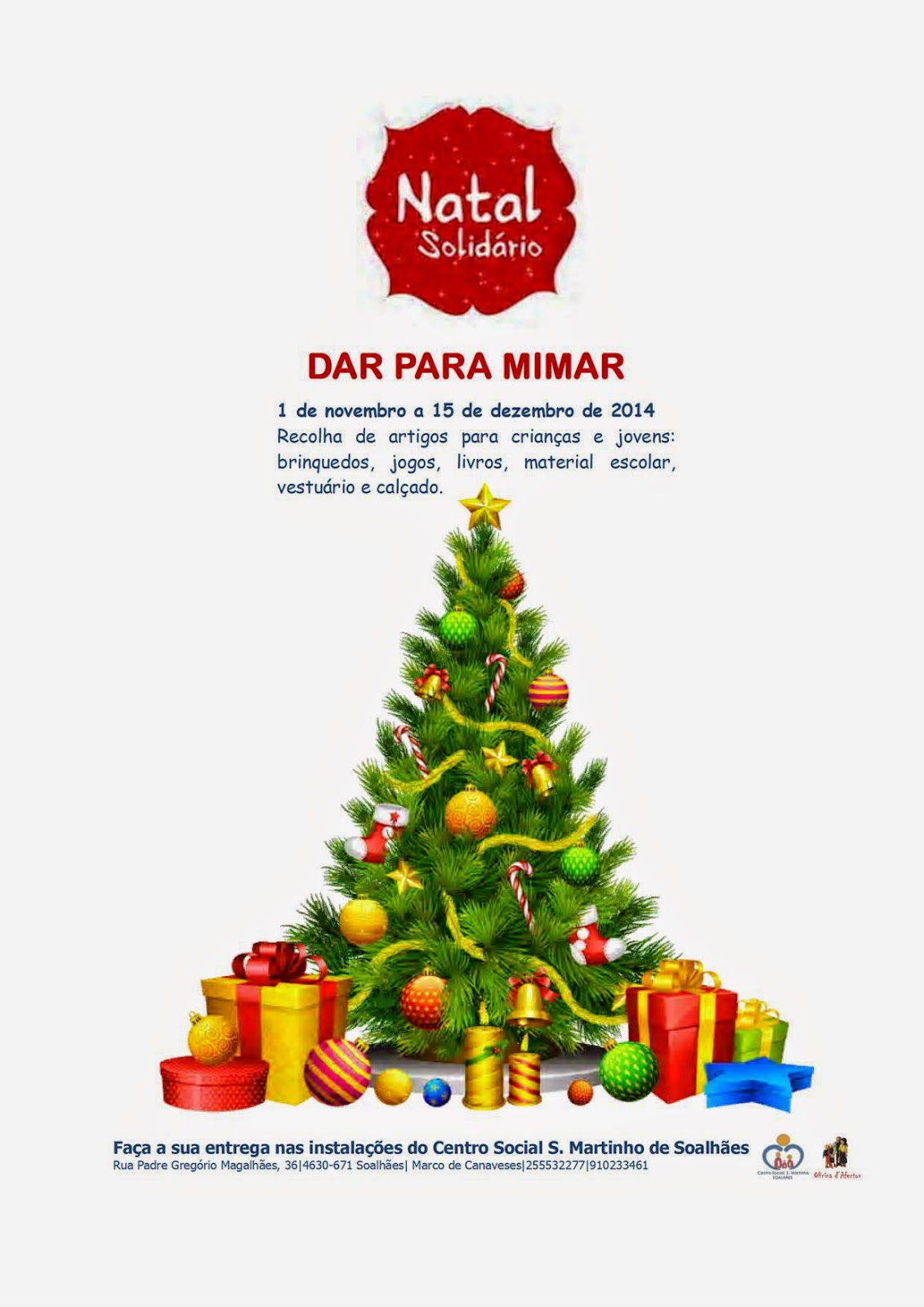 Campanha de Natal :: CAFAP- Oficina d' Afectos